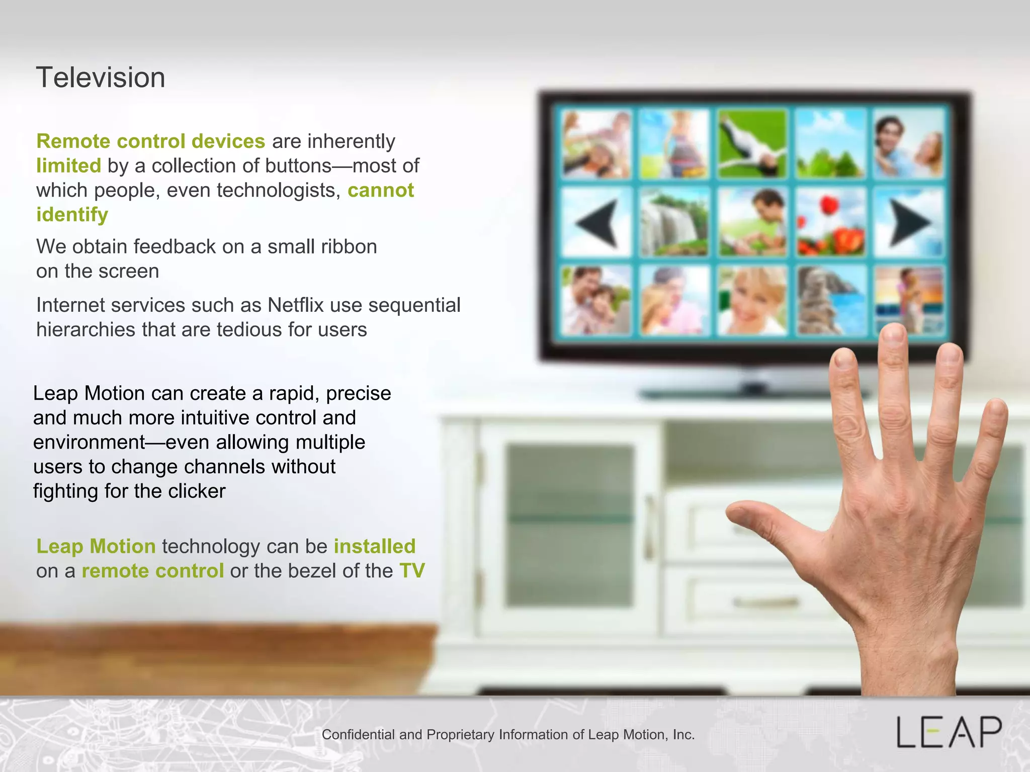 Leap Motion Capabilities Overview | PPTX