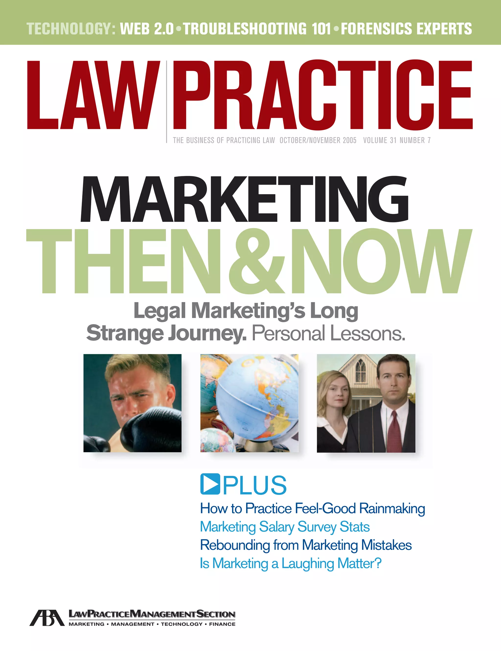 Law Practice magazine "History Of Law Firm Marketing" article | PDF