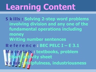 Lp mathematics 3 | PPT