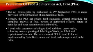 different laws (act) related to Livestock products | PPTX