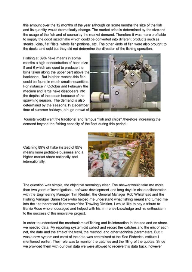 Using a Linear Programming Model to optimize fishing operations | PDF