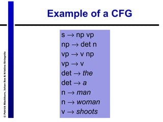 Lecture 7: Definite Clause Grammars | PPT