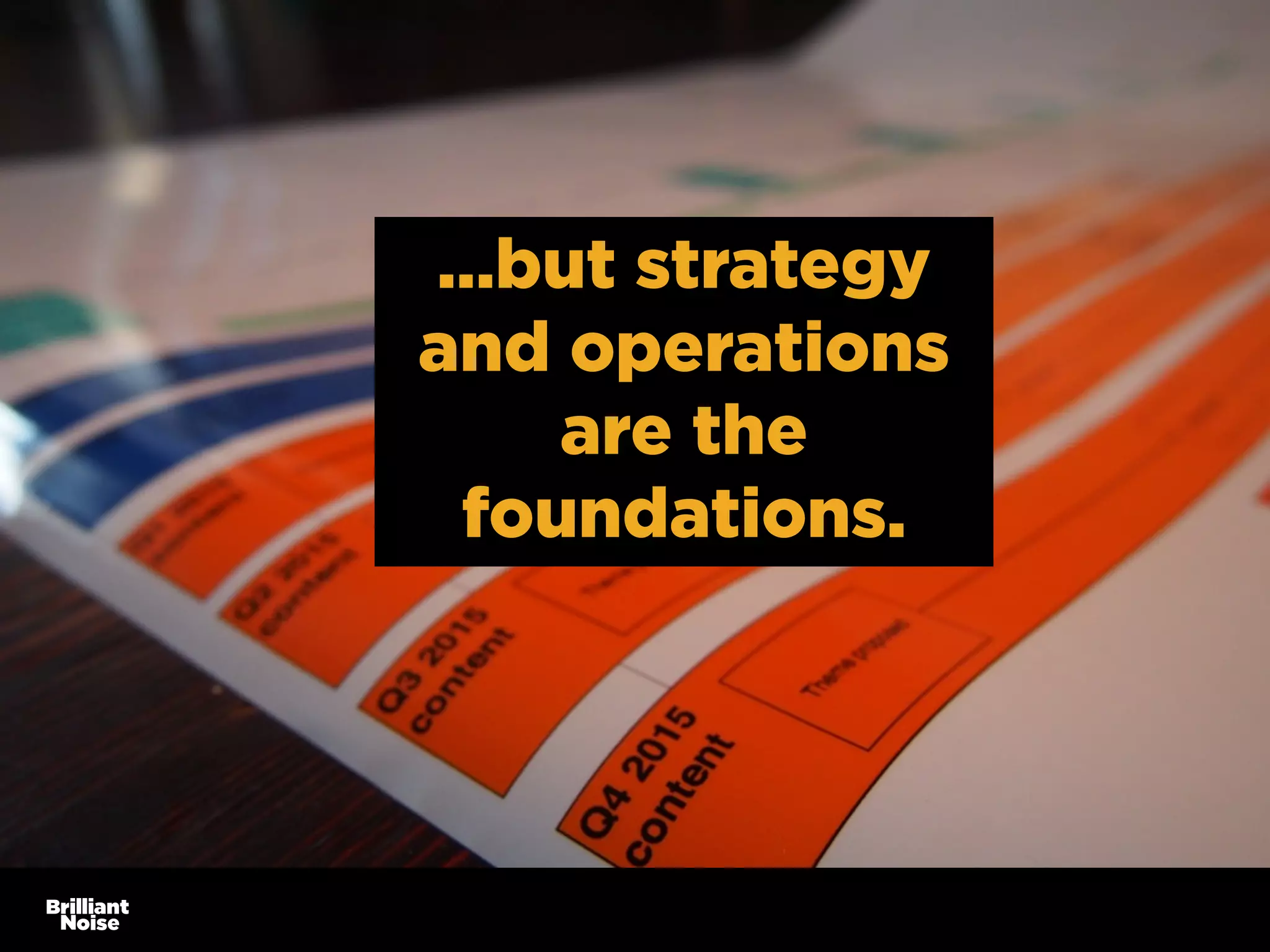 The Vision Gap: closing the gap between content strategy and content ...