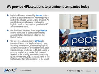 Logistics Plus - 4PL Solutions | PPT