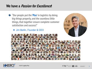 Logistics Plus - 4PL Solutions | PPT