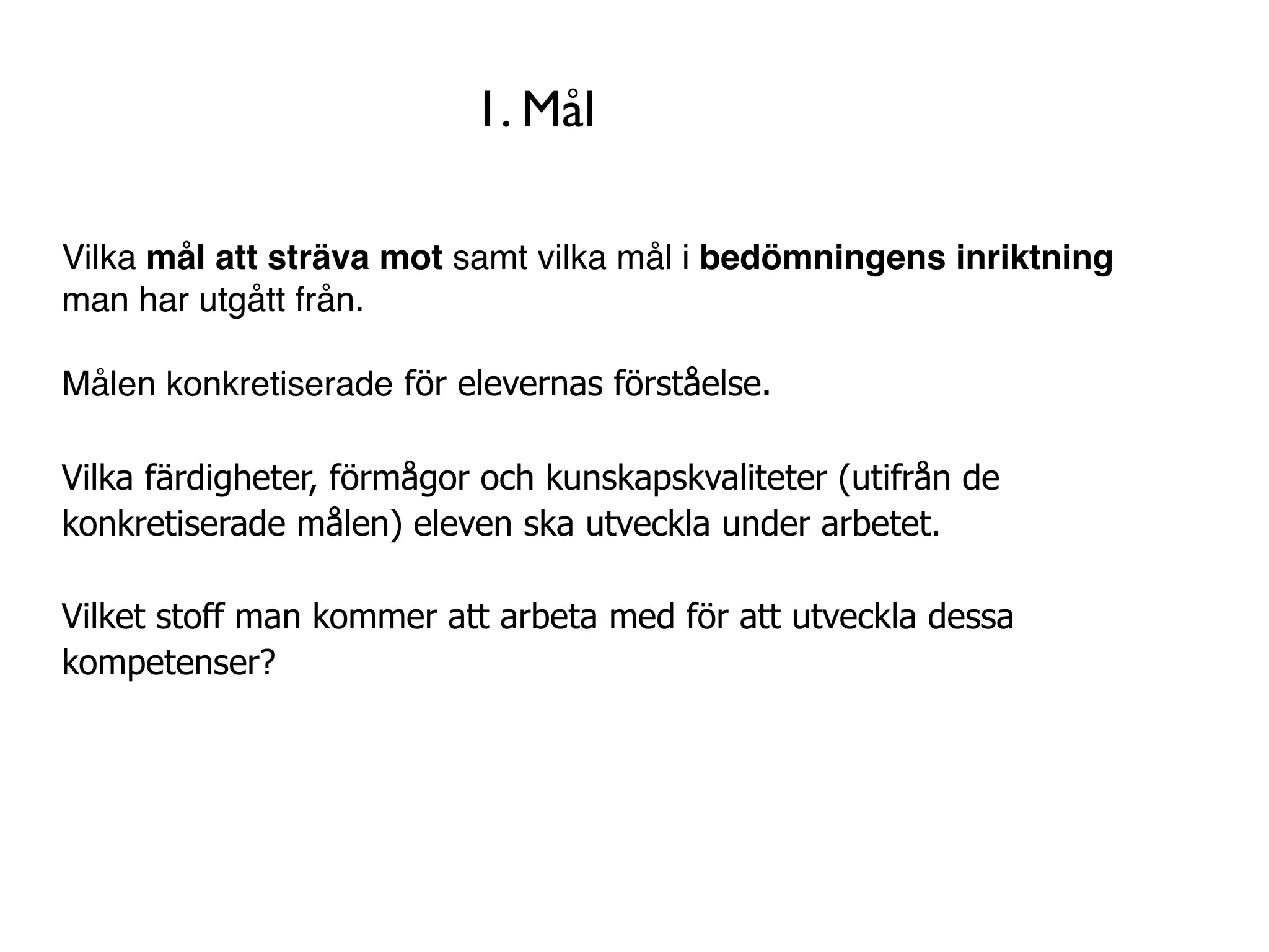 Lokal pedagogisk planering | PPT