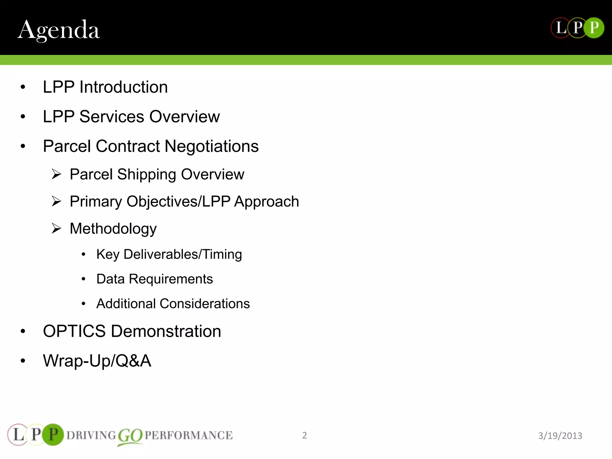Lpp Introduction Presentation Ppt