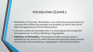Use of recycled material in concrete | PPT