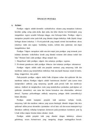 Lp pemfigus vulgaris | DOCX