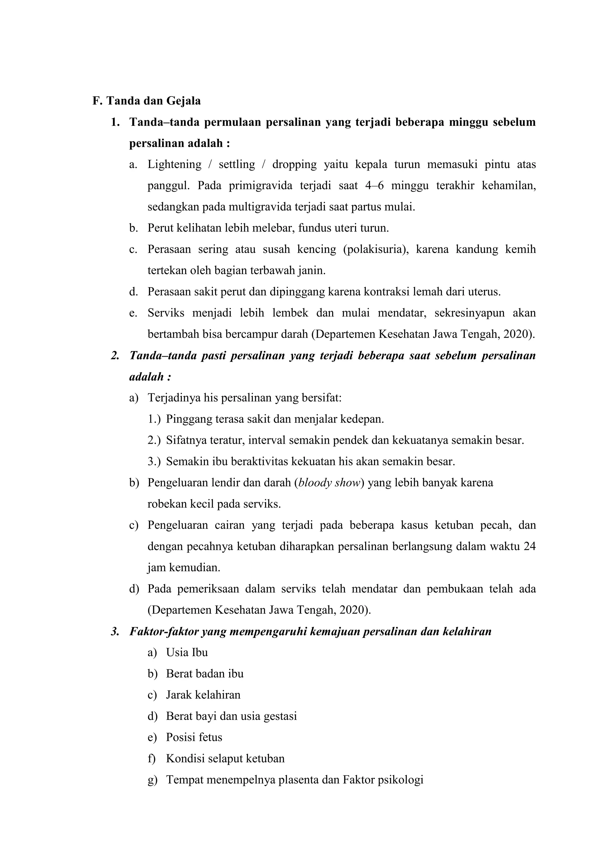 Lp persalinan normal maternitas keperawatan | DOCX