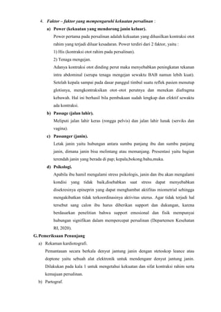 Lp persalinan normal maternitas keperawatan | DOCX