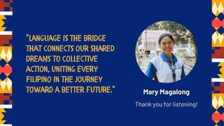 AMBISYON NATIN 2040 - PHILIPPINES' VISION | PDF