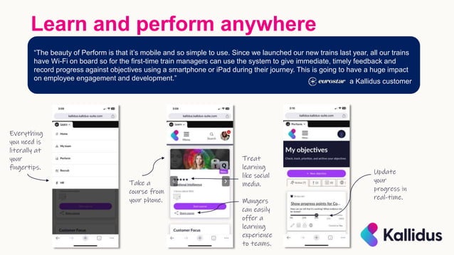 Kallidus Learn and Perform Together Jan 2024 | PPT