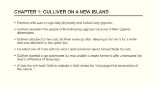 Gulliver's Travel (Part 2) A Voyage To Brobdingnag - Presentation ...