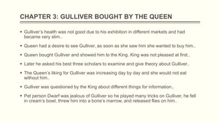 Gulliver's Travel (Part 2) A Voyage To Brobdingnag - Presentation ...