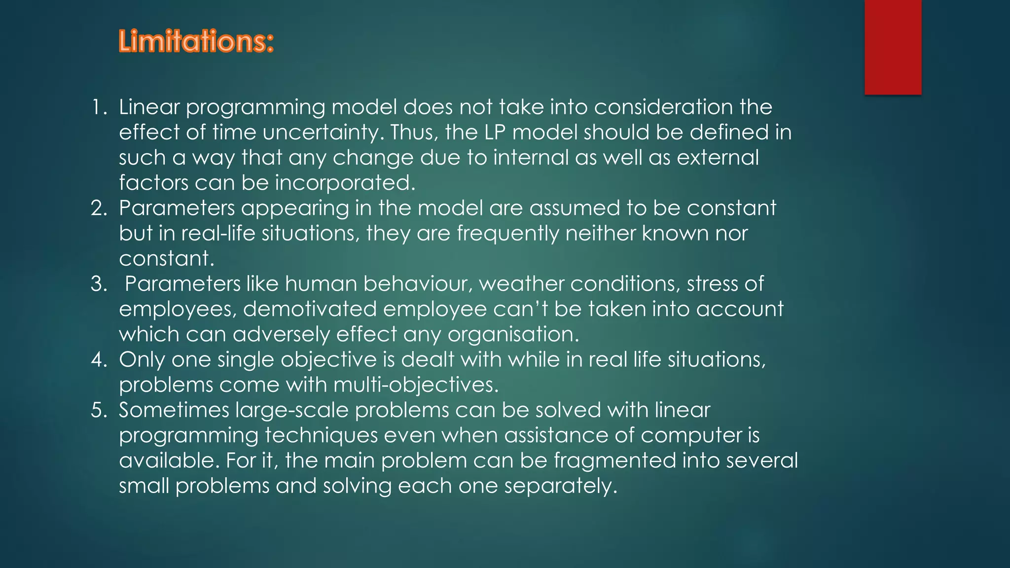 Lpp through graphical analysis | PPT