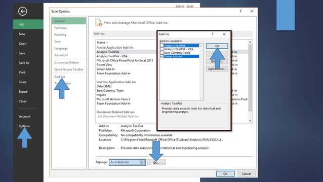 Lpp Using Excel Solver Pptx Computer Software And Applications Computing