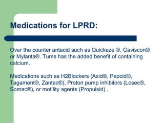 Laryngopharyngeal Reflux | PPT