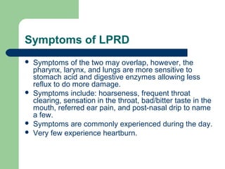 Laryngopharyngeal Reflux | PPT