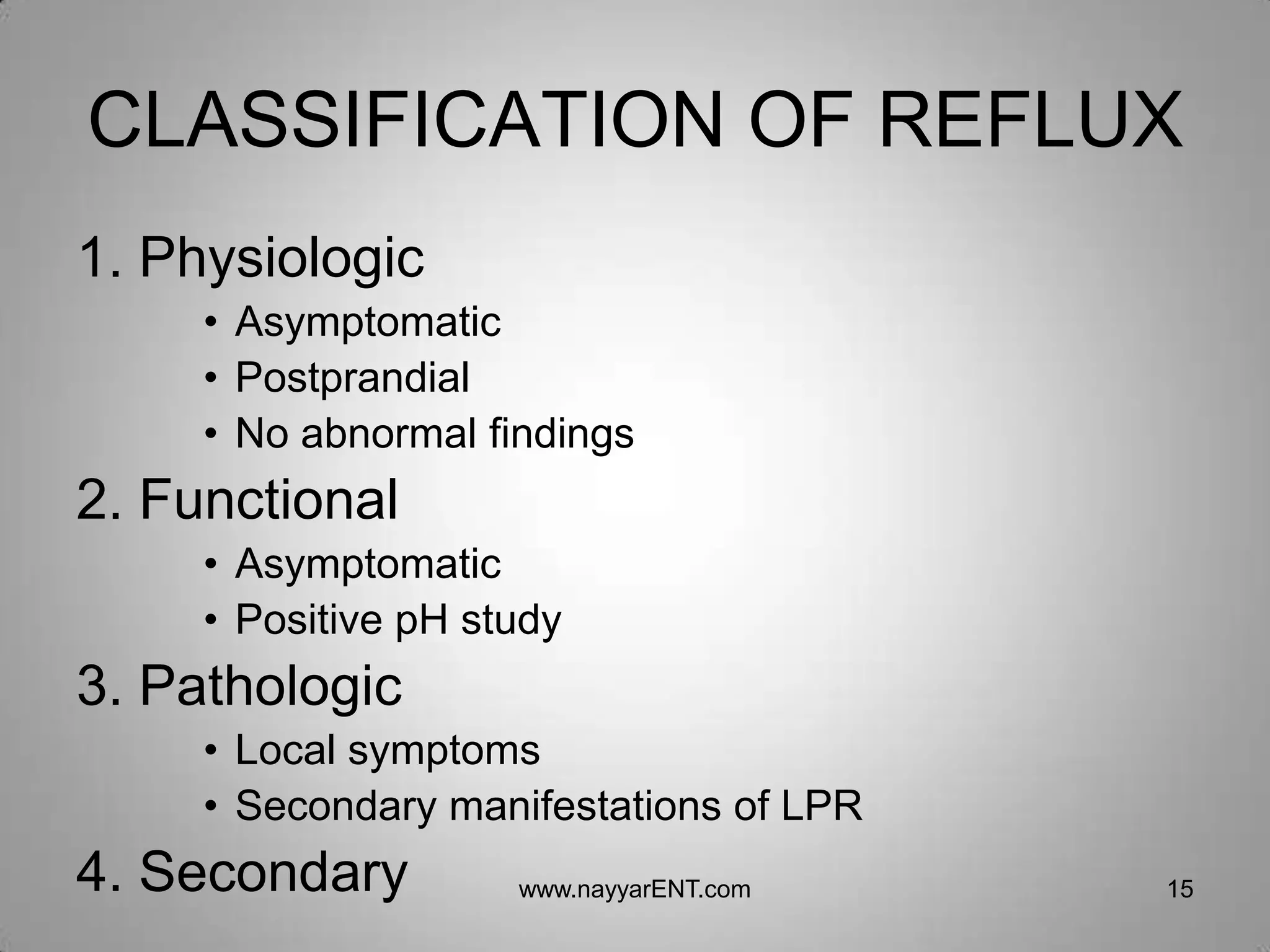 LPR Laryngopharyngeal Reflux | PPTX
