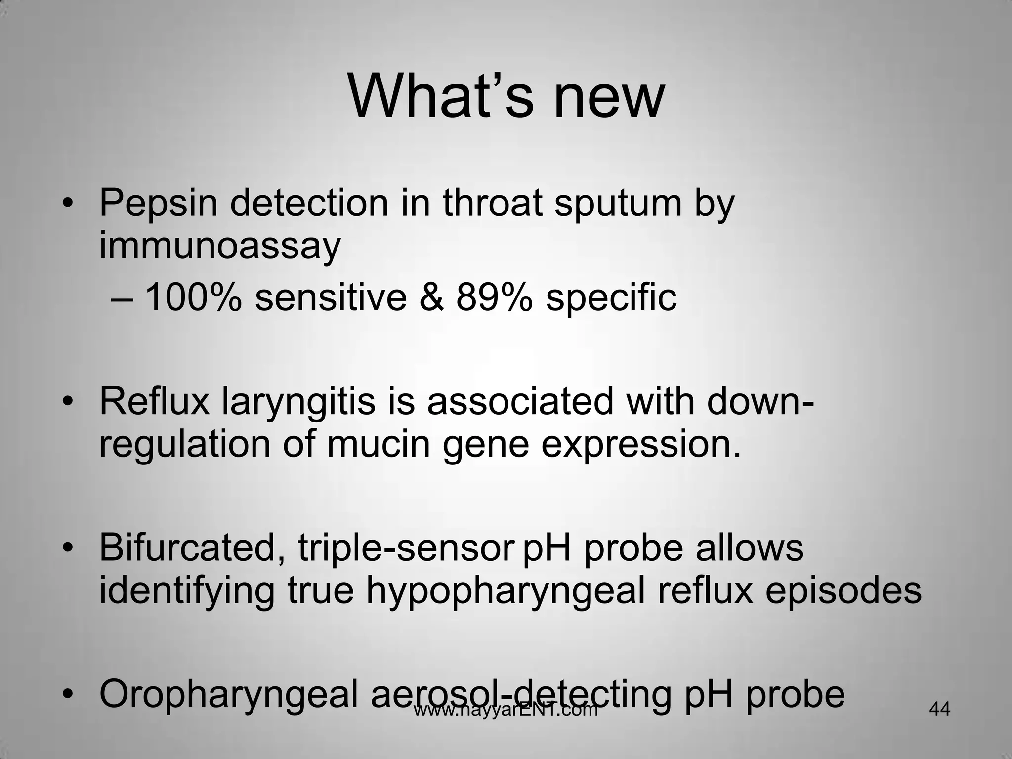 LPR Laryngopharyngeal Reflux | PPTX