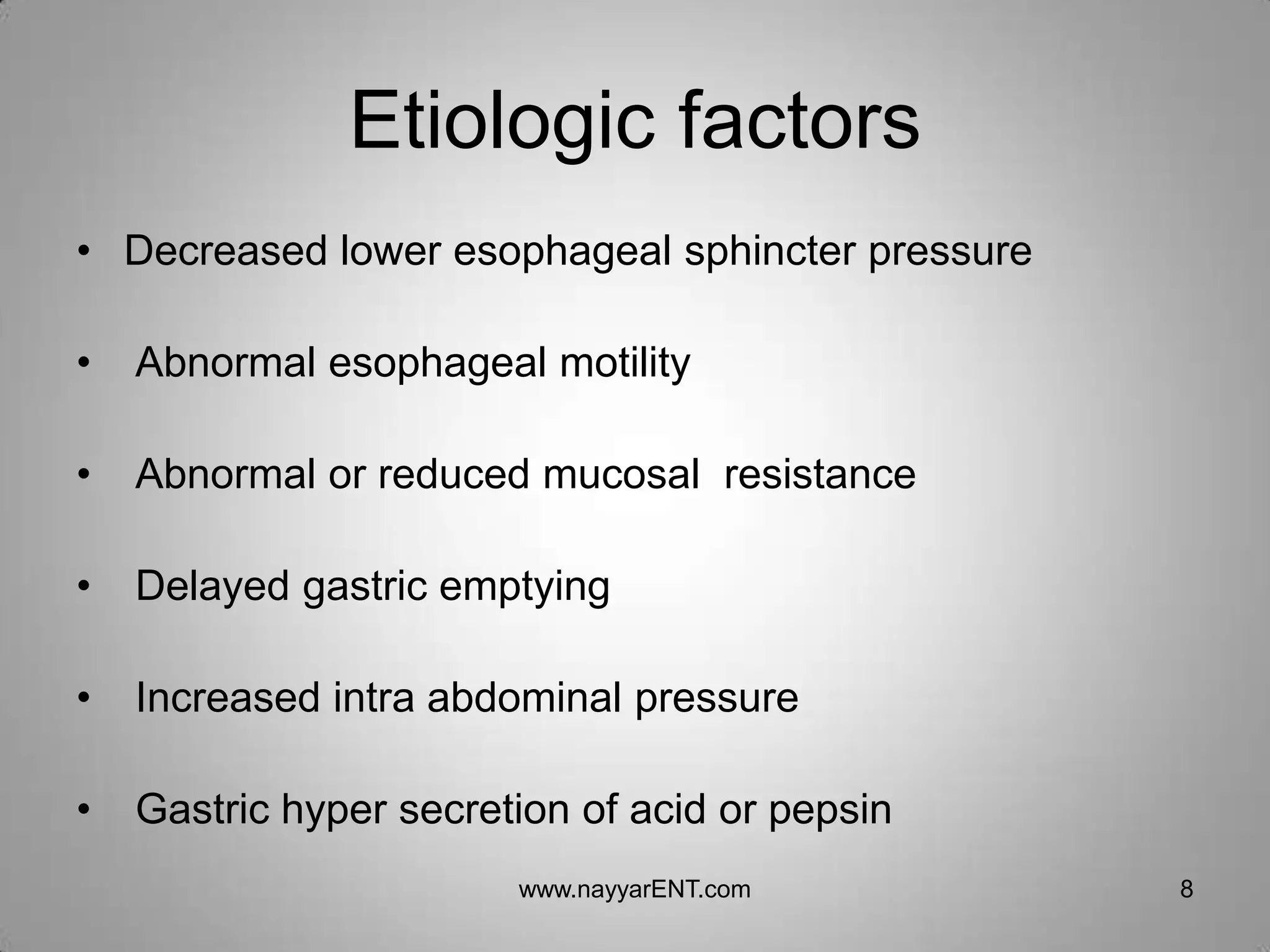 LPR Laryngopharyngeal Reflux | PPTX