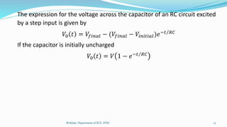 Lowpass RC circuit | PPTX