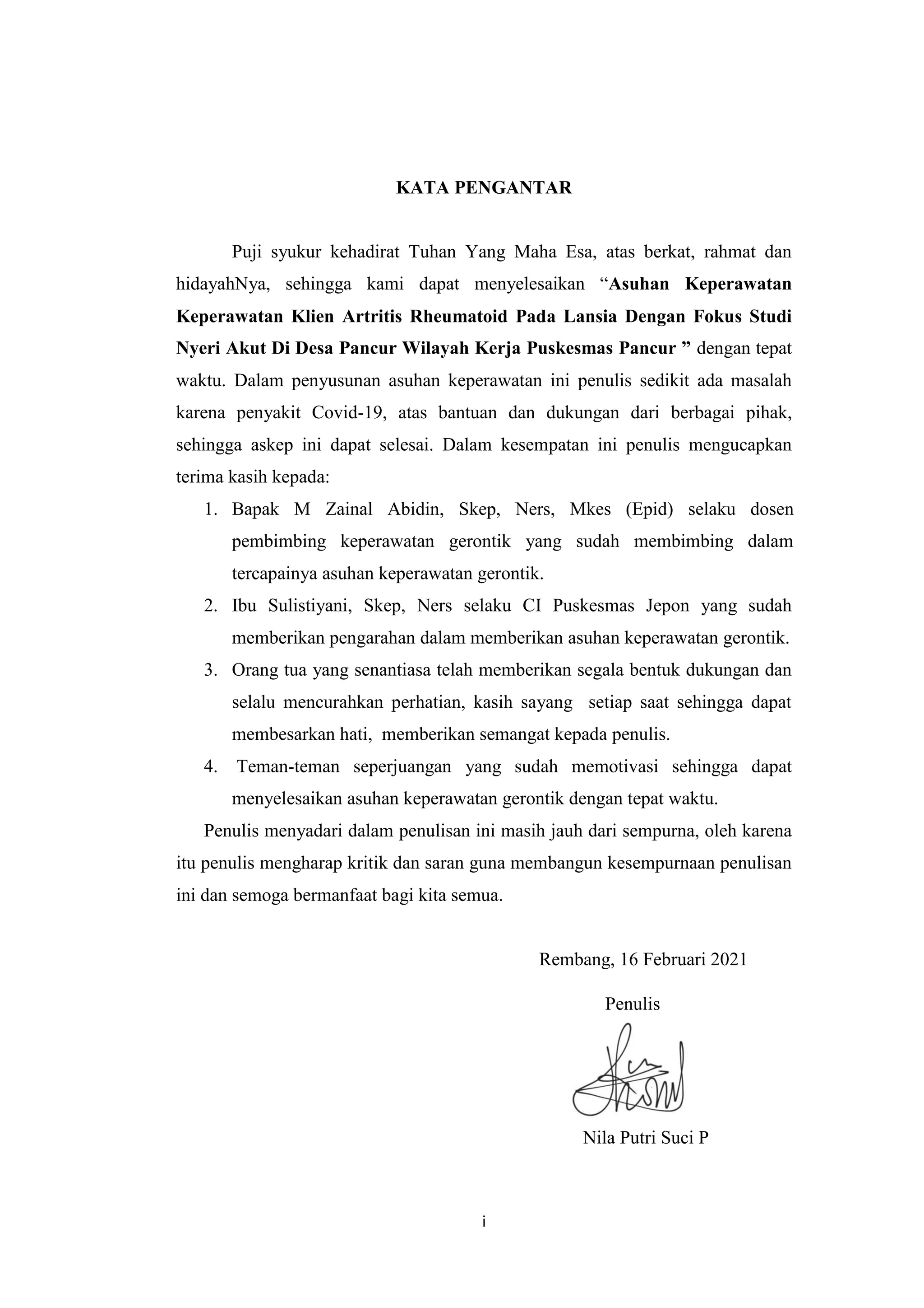 Lp rematik kep gerontik | PDF