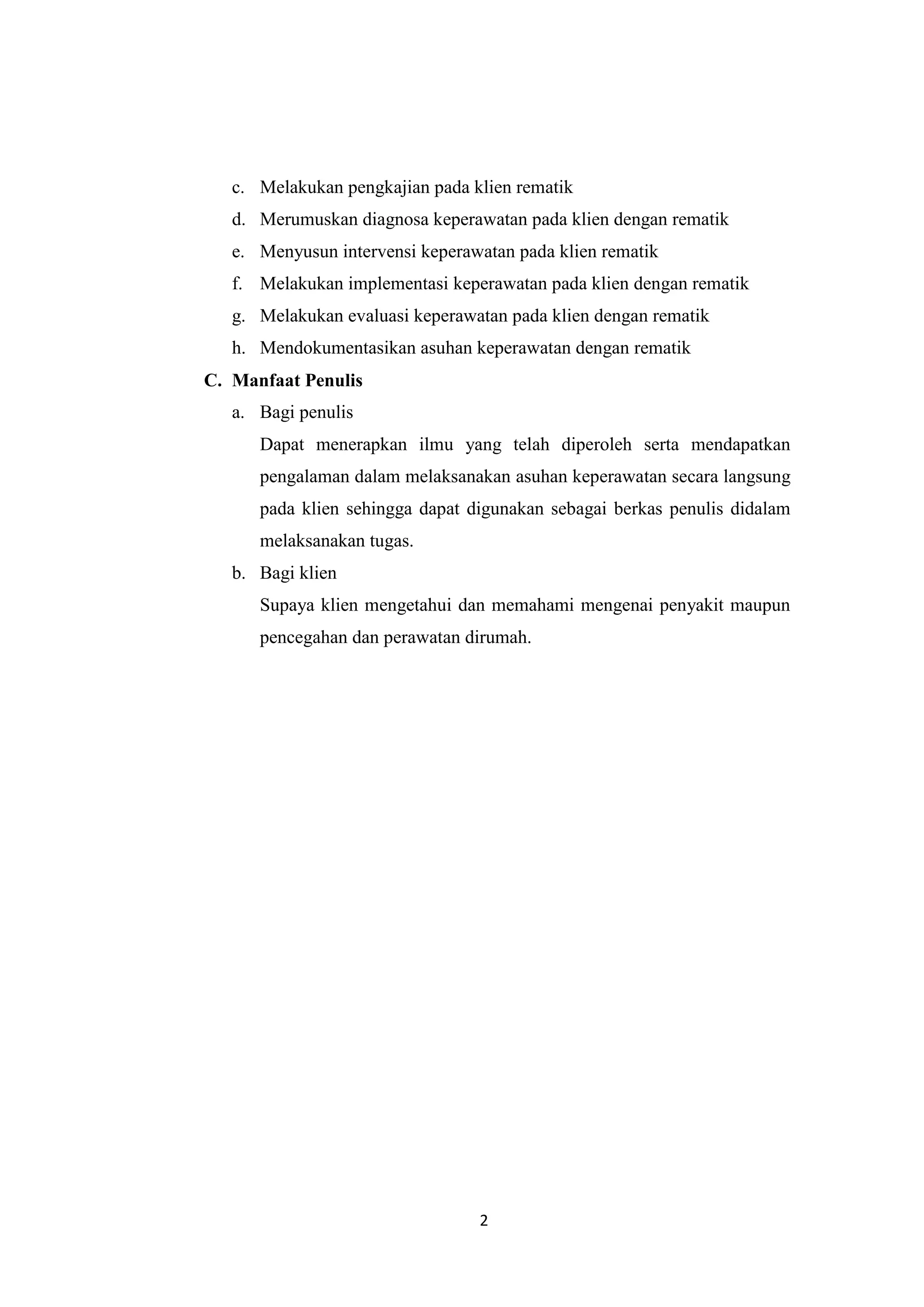 Lp rematik kep gerontik | PDF