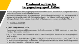 Clinical evaluation of Laryngopharyngeal reflux and its response to ...