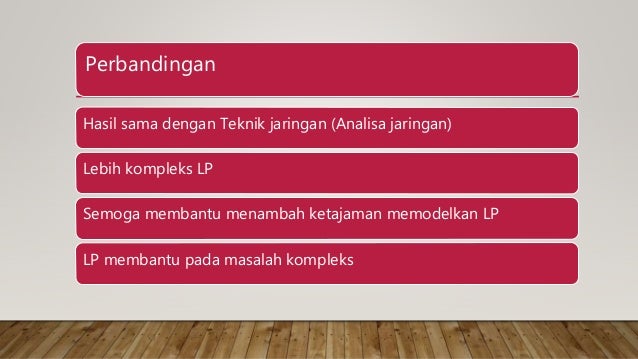 Linear Programming dan analisa jaringan: Rute Terpendek | PPTX