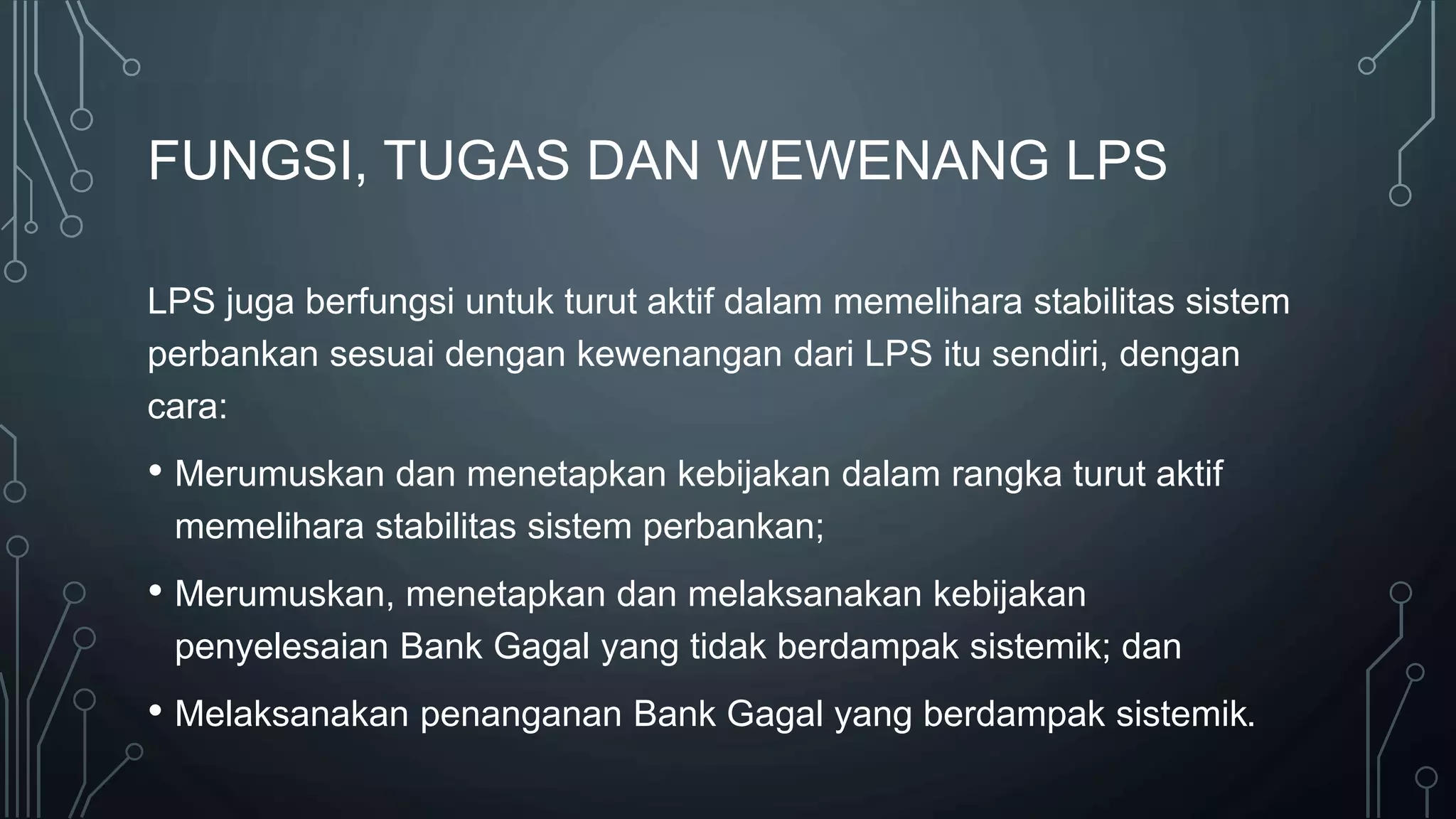 Lembaga Penjamin Simpanan (LPS) | PPTX