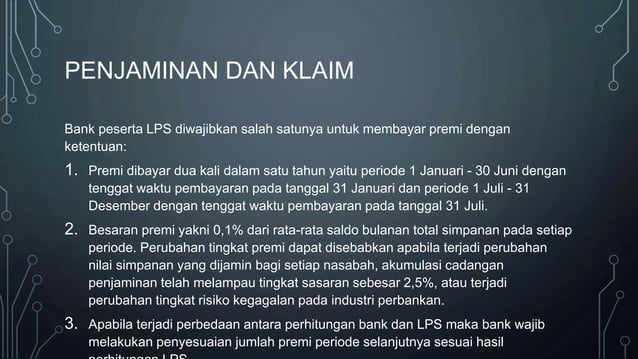 Lembaga Penjamin Simpanan (LPS) | PPTX