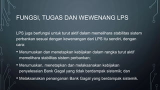 Lembaga Penjamin Simpanan (LPS) | PPTX