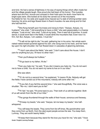 Lp secondquarter grade7english | PDF