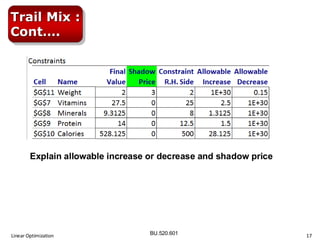 Decision Models - Sensitivity Analysis (2013) | PPT