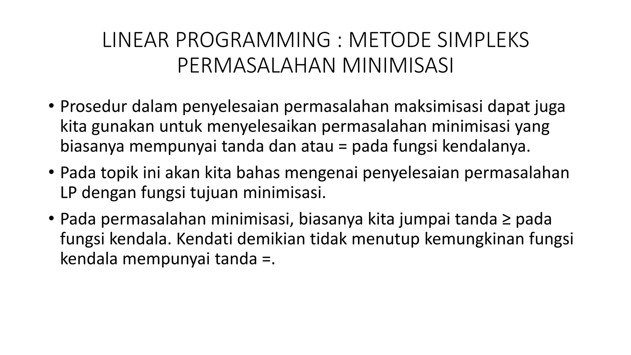 LP SIMPLEKS KASUS MINIMISASI.pptx