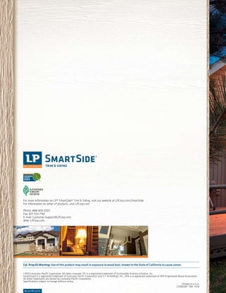 Lp smart side product portfolio in denver | PDF