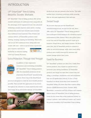 Lp smart side product portfolio in denver | PDF