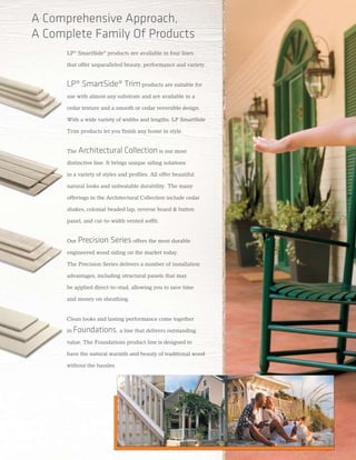 Lp smart side product portfolio in denver | PDF