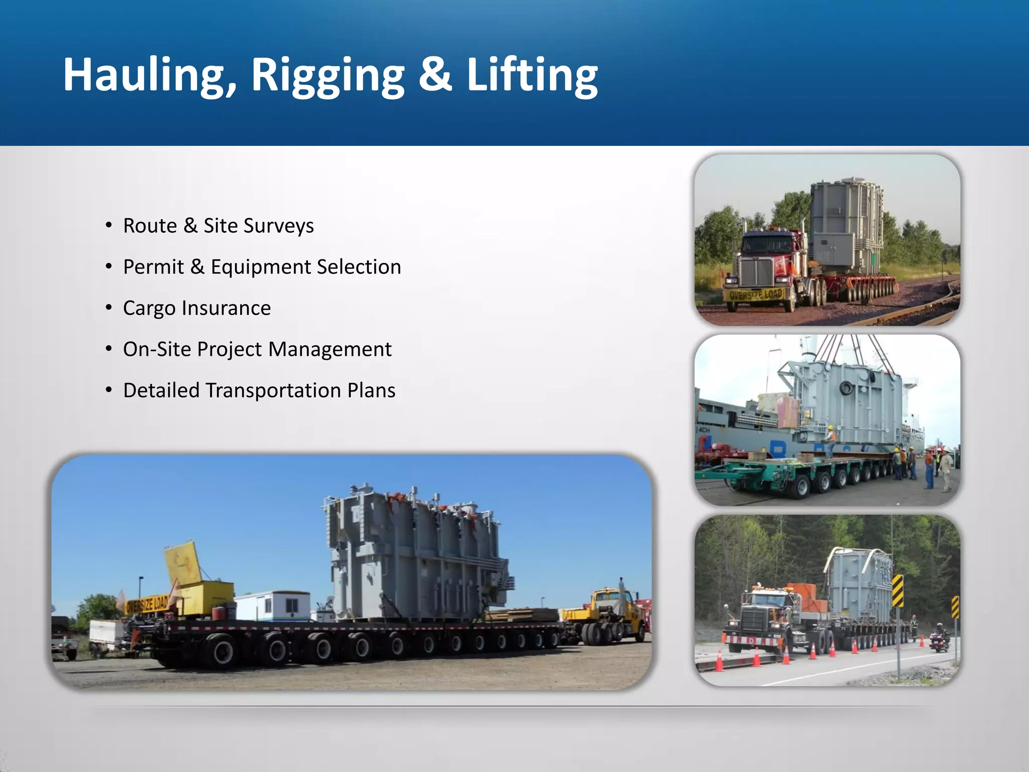 LPS Projects Dimensional Rail Specialized Rail Heavy Haul Rigging ...