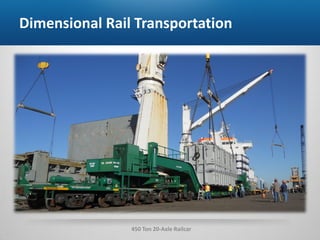 LPS Projects Dimensional Rail Specialized Rail Heavy Haul Rigging ...