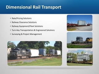 LPS Projects Dimensional Rail Specialized Rail Heavy Haul Rigging ...