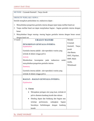 Lpt.genitalia interna wanita | DOC