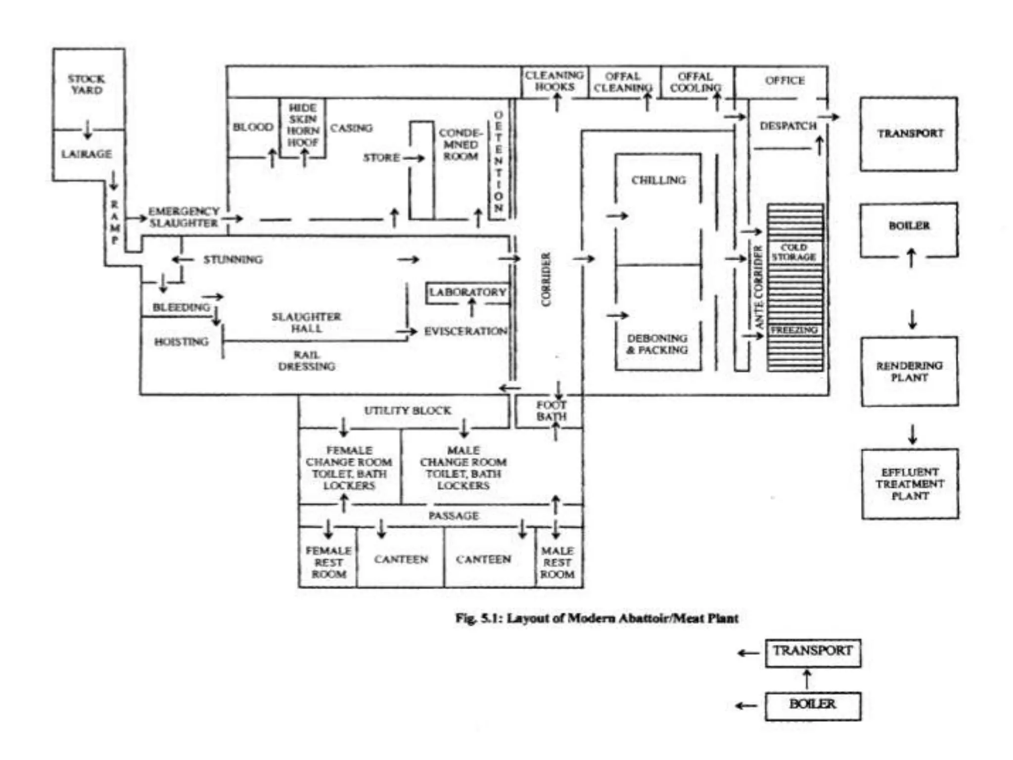 LAYOUT,DESIGN ,OPERATIONS ,EQUIPMENTS and maintenance in SLAUGHTER ...