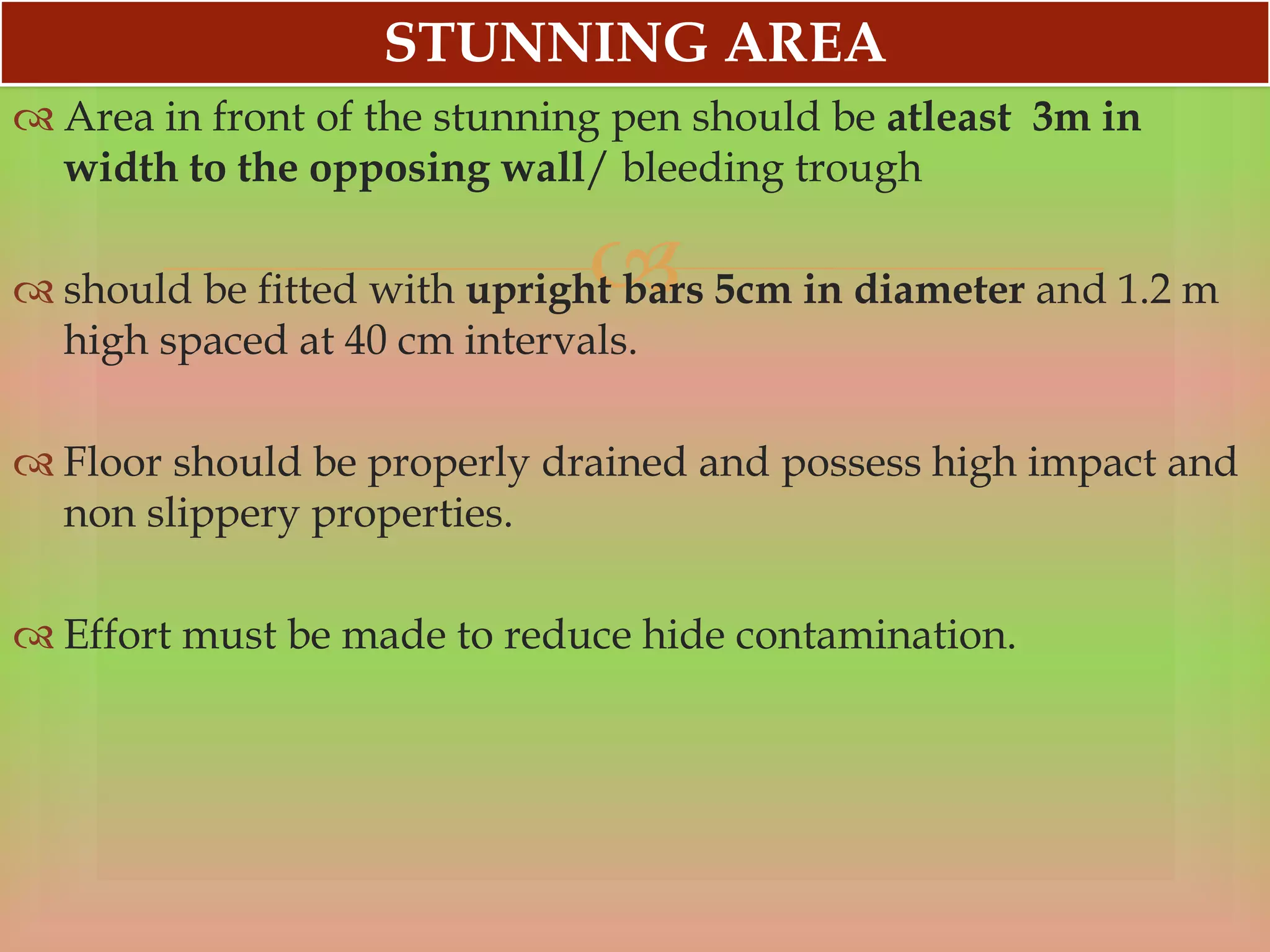 LAYOUT,DESIGN ,OPERATIONS ,EQUIPMENTS and maintenance in SLAUGHTER ...