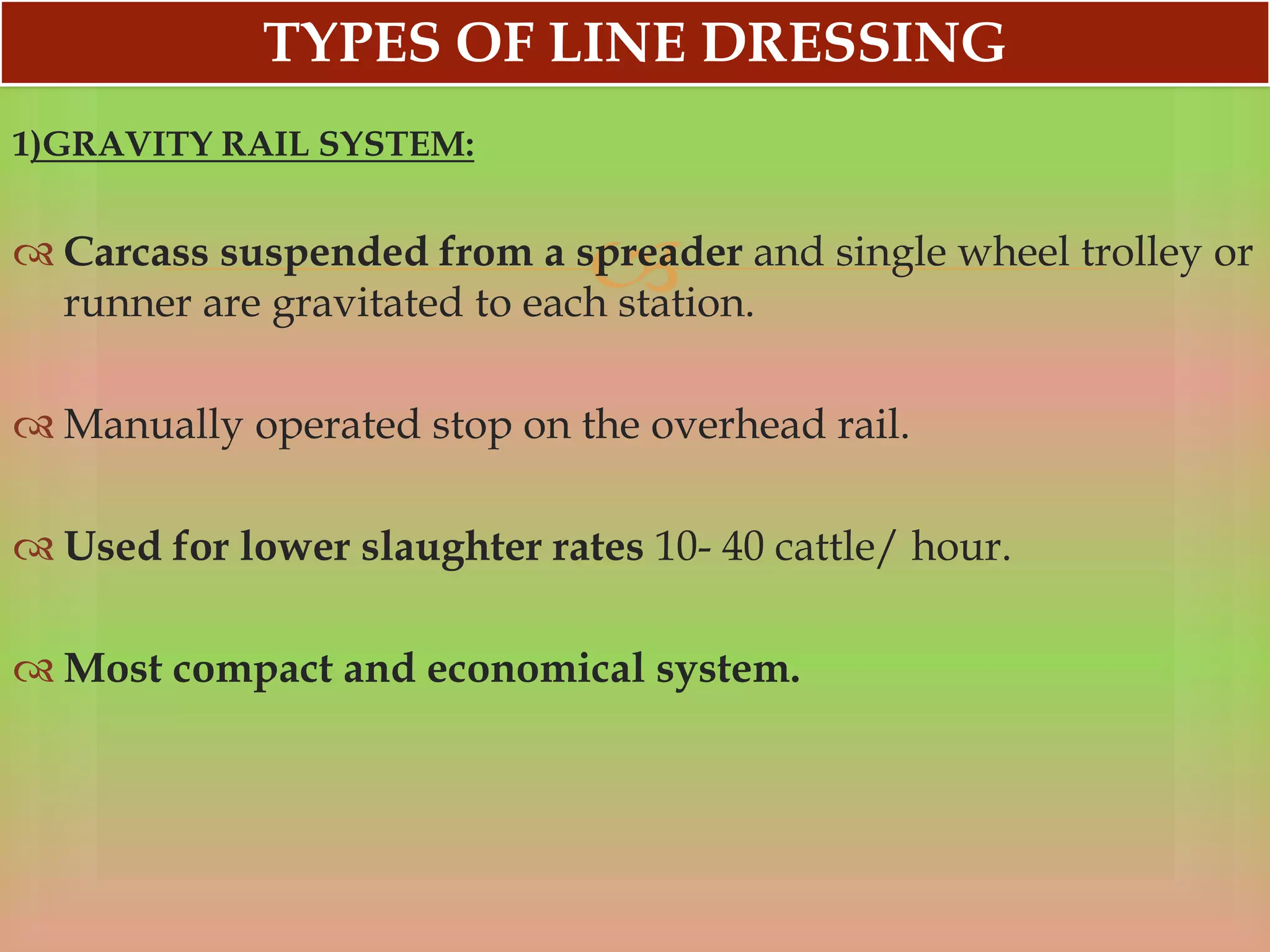 LAYOUT,DESIGN ,OPERATIONS ,EQUIPMENTS and maintenance in SLAUGHTER ...