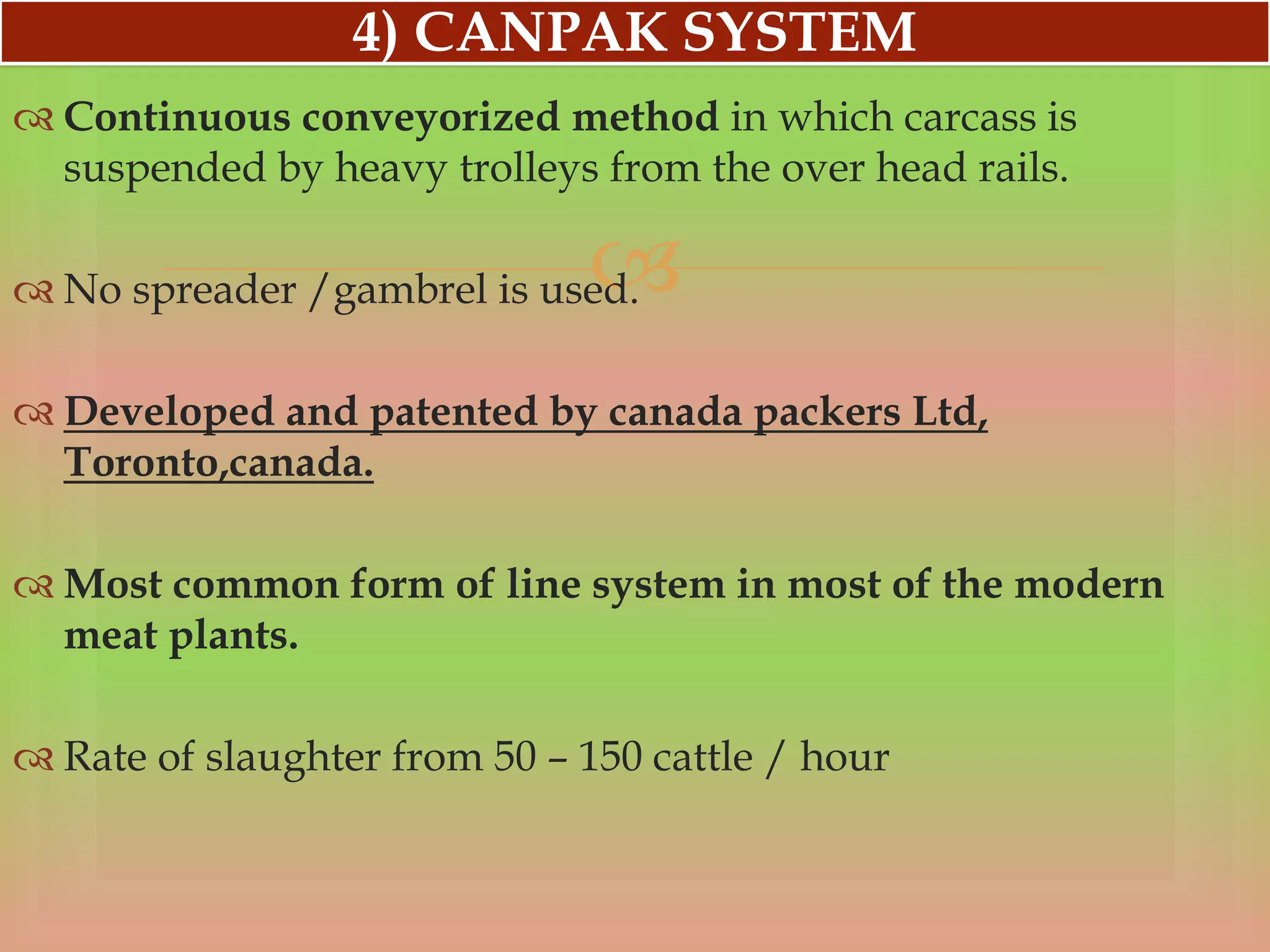 LAYOUT,DESIGN ,OPERATIONS ,EQUIPMENTS and maintenance in SLAUGHTER ...