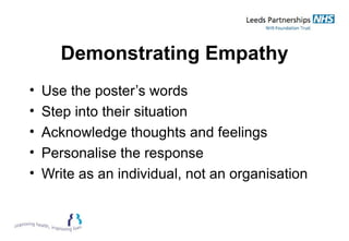 Responding with Empathy | PPT
