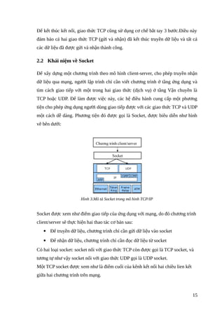 Lập trình chương trình chat room sử dụng giao thức tcp socket | PDF